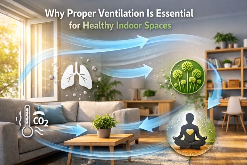 Why Proper Ventilation Is Essential for Healthy Indoor Spaces
