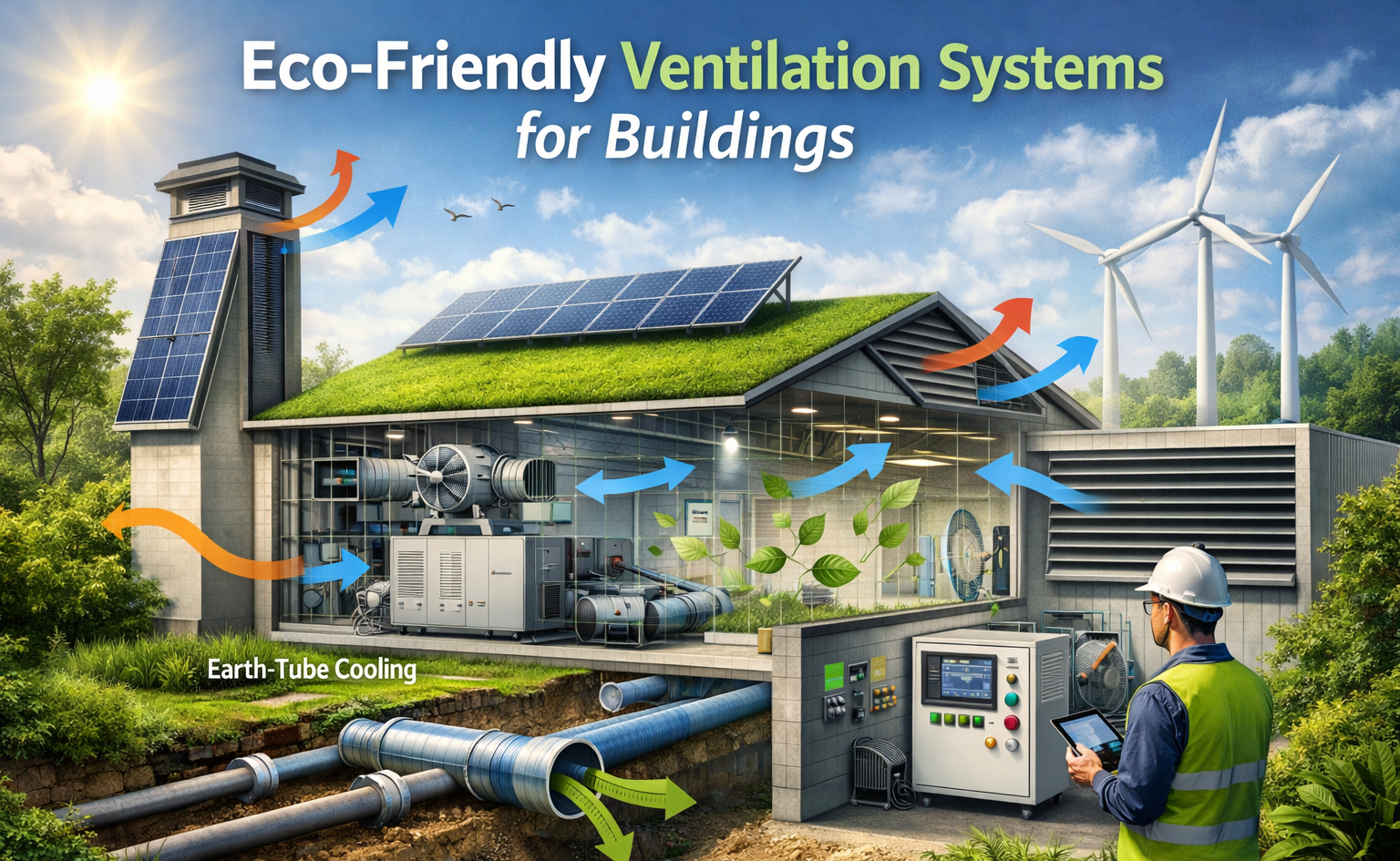 Eco-Friendly Ventilation Systems for Buildings: Improving Air Quality