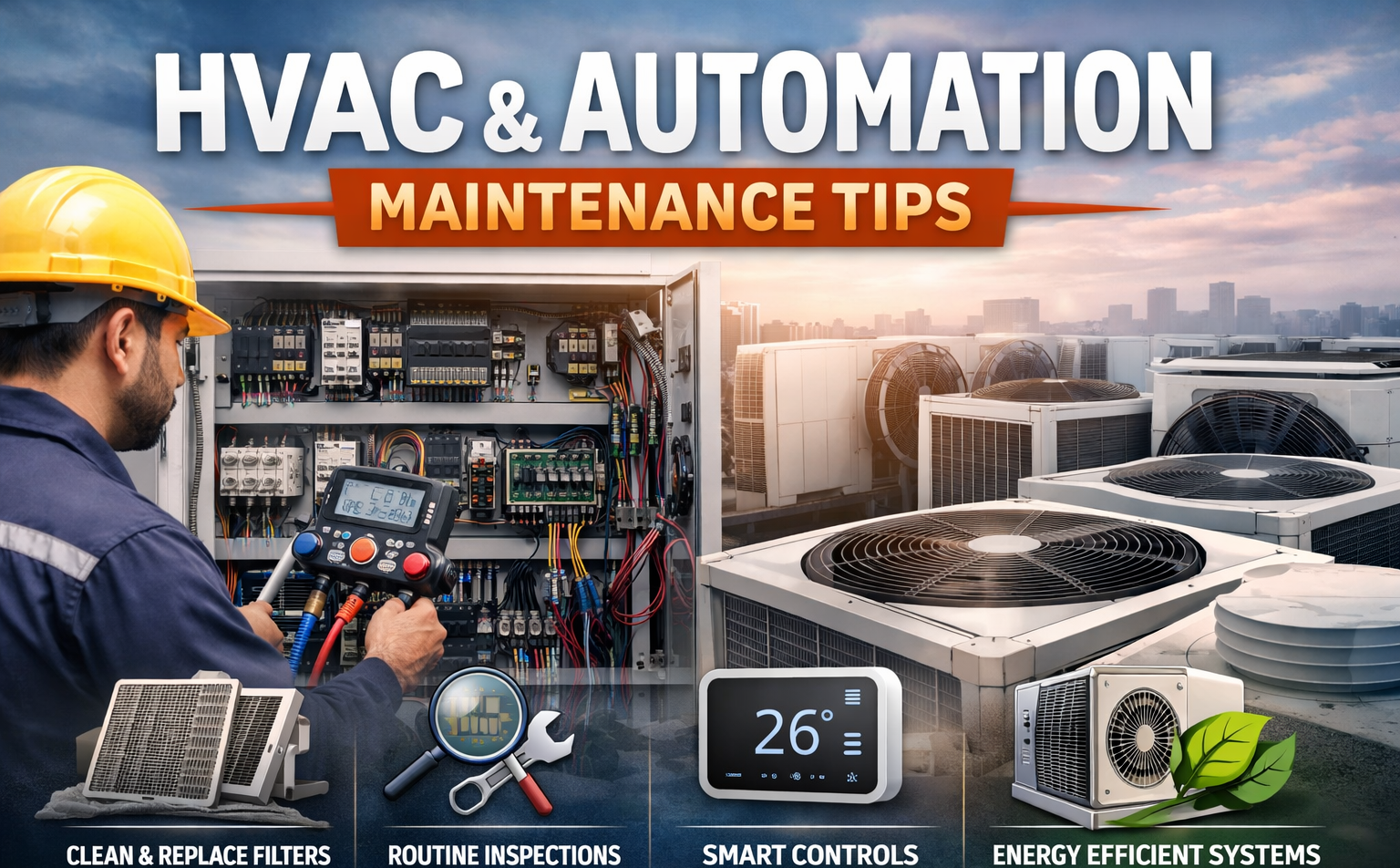 HVAC and Automation Maintenance Tips for Better Performance